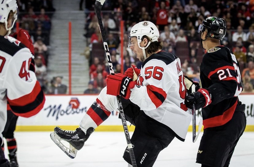 Devils Kick Off Road Trip Against Senators