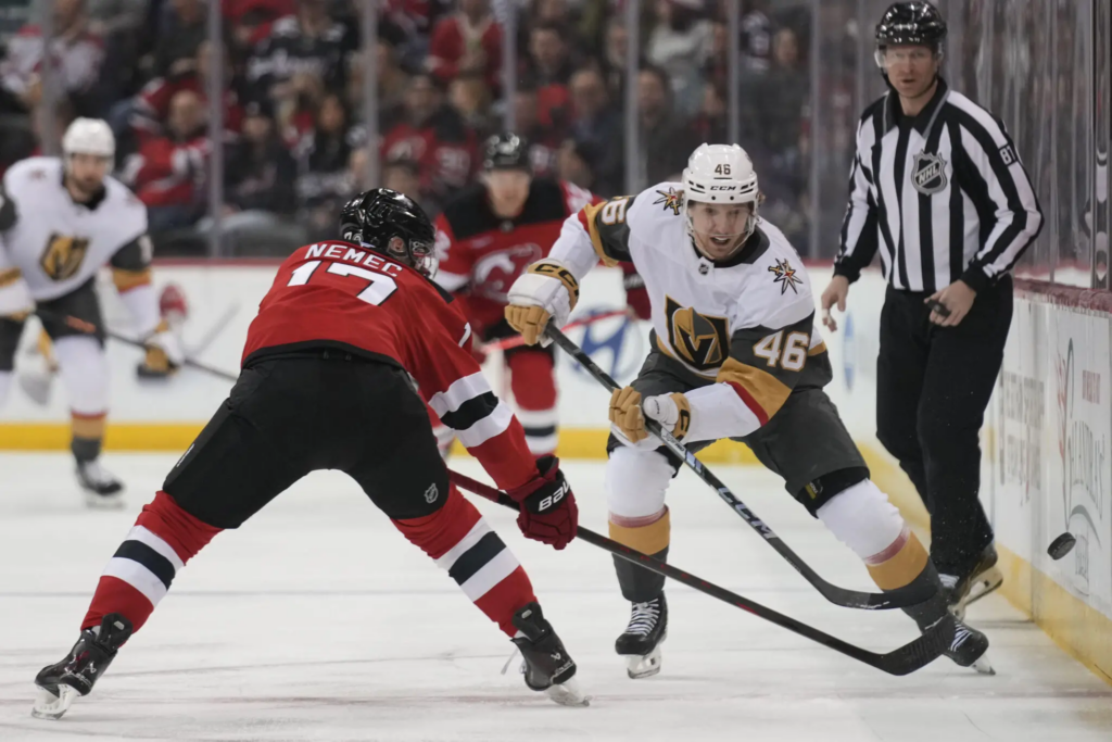 Devils Continue Road Trip In Vegas